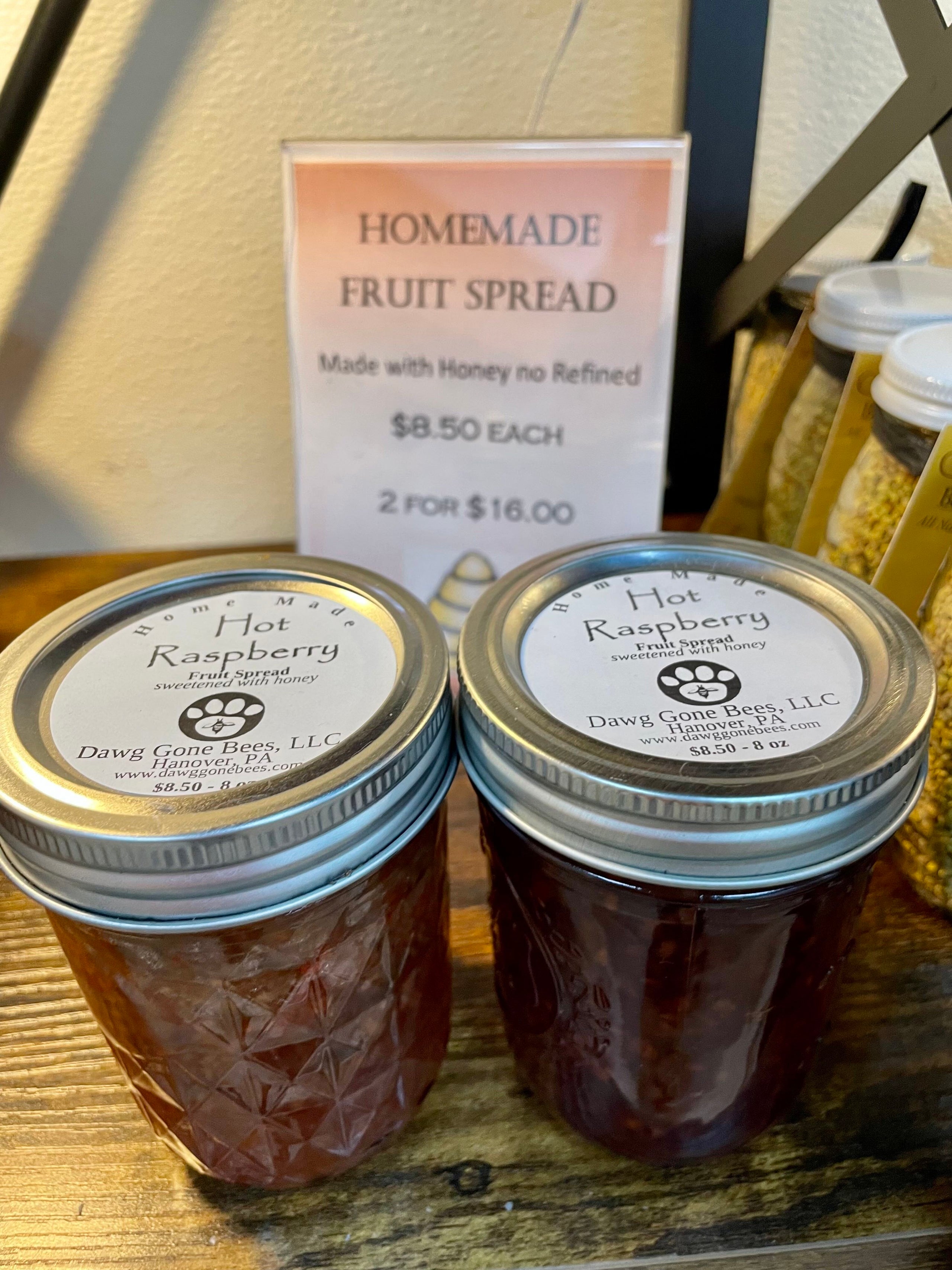 Savor the Spicy Symphony with Our Hot Raspberry Fruit Spread - A Fusion ...